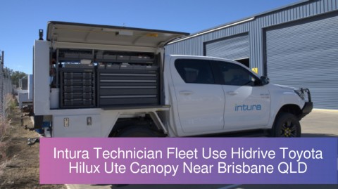Intura Field Service Fleet Use Hidrive Toyota Hilux Ute Service Body ...