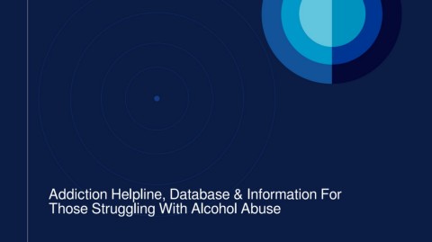 Addiction Helpline, Database & Information For Those Struggling With ...