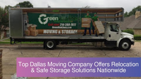 Top Dallas Moving Company Offers Green Relocation & Safe Storage ...