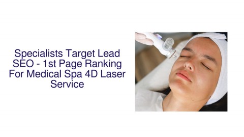 Specialists Target Lead SEO - 1st Page Ranking For Medical Spa 4D Laser ...