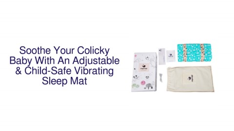 Soothe Your Colicky Baby With An Adjustable & Child-Safe Vibrating ...