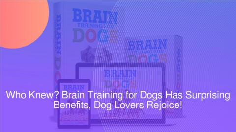 Unleash Your Dog's Potential: Brain Training Article Reveals Surprising ...