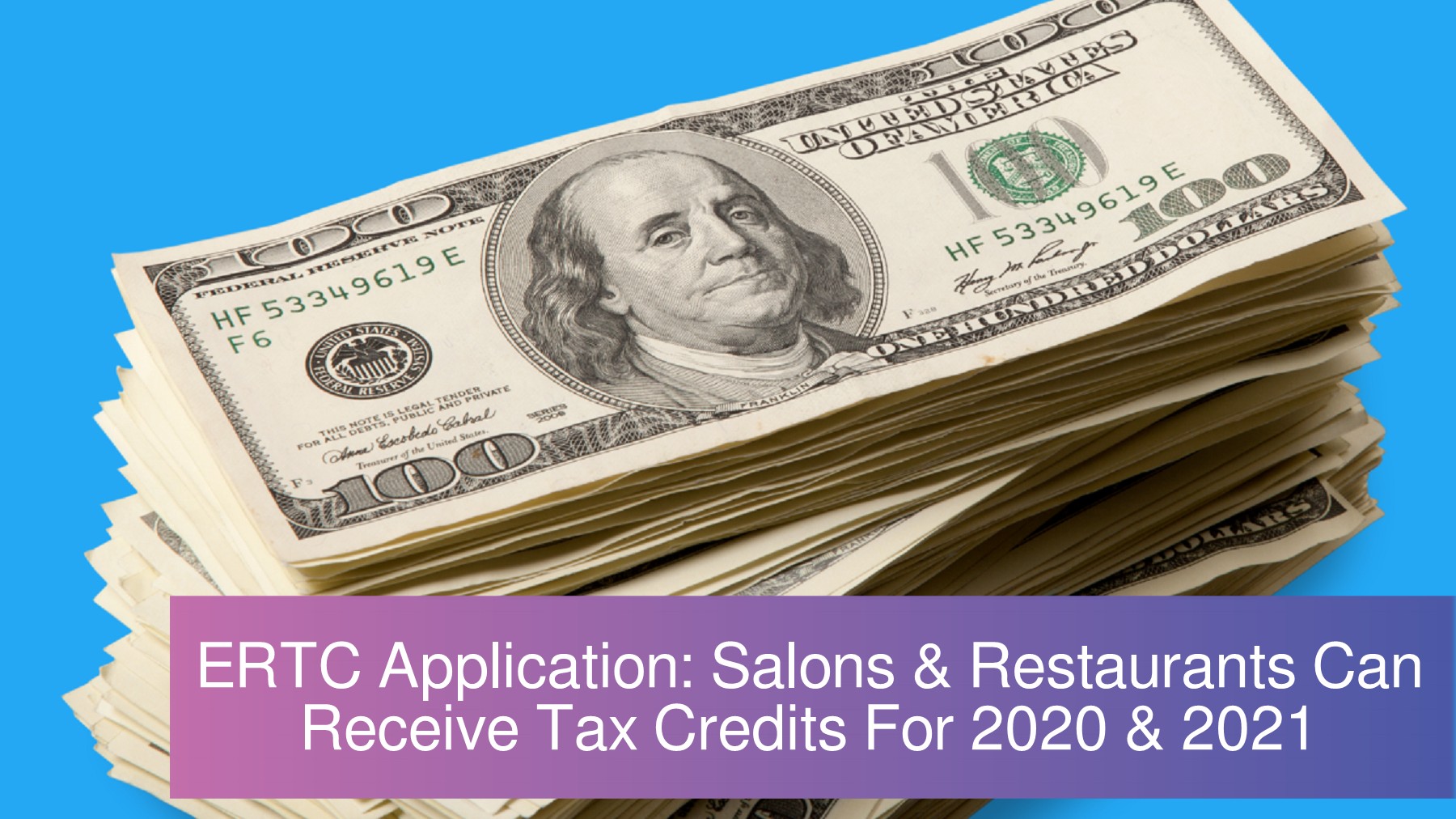 Easy ERTC Application: How Salons & Restaurants Can Claim Employee Tax ...