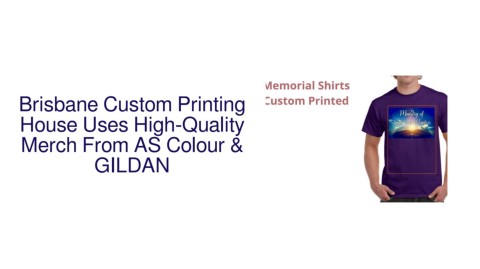Brisbane Custom Printing House Uses High-Quality Merch From AS Colour ...