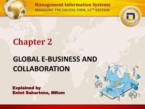Chapter 2 : E Business Global and Colaboration