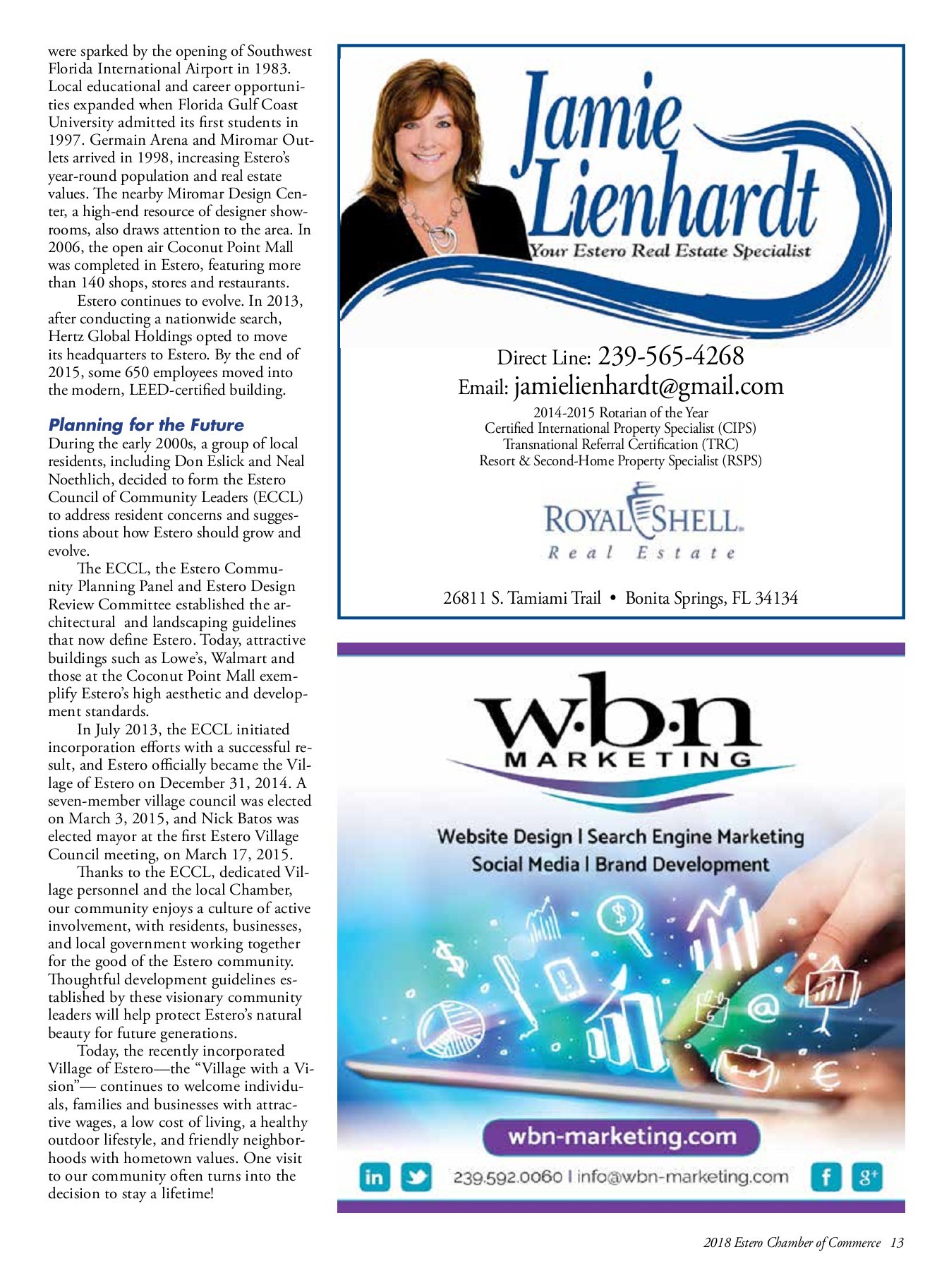 EsteroChamberMag2018 - WBN Marketing LLC - Page 15 | Flip PDF Online ...