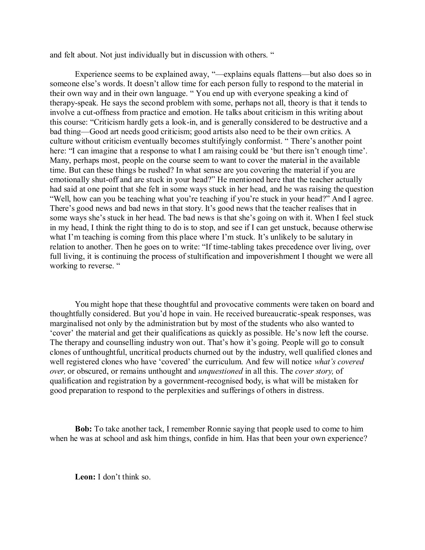 Leon Redler - Steven Gans- Just-Listening-Ethics-and-Therapy ...