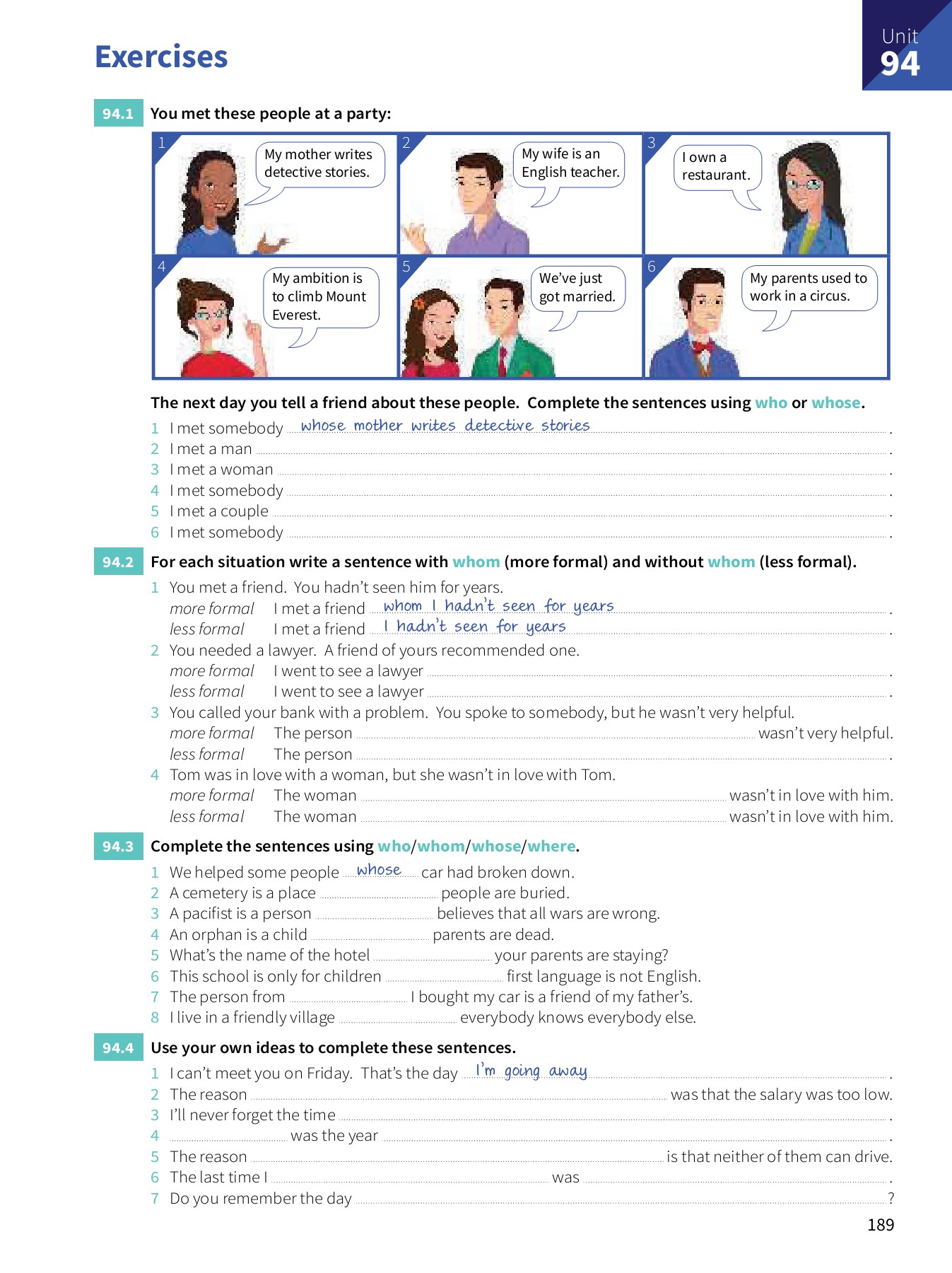 Intermediate Grammar Book - oruchorn - Page 201 | Flip PDF Online ...