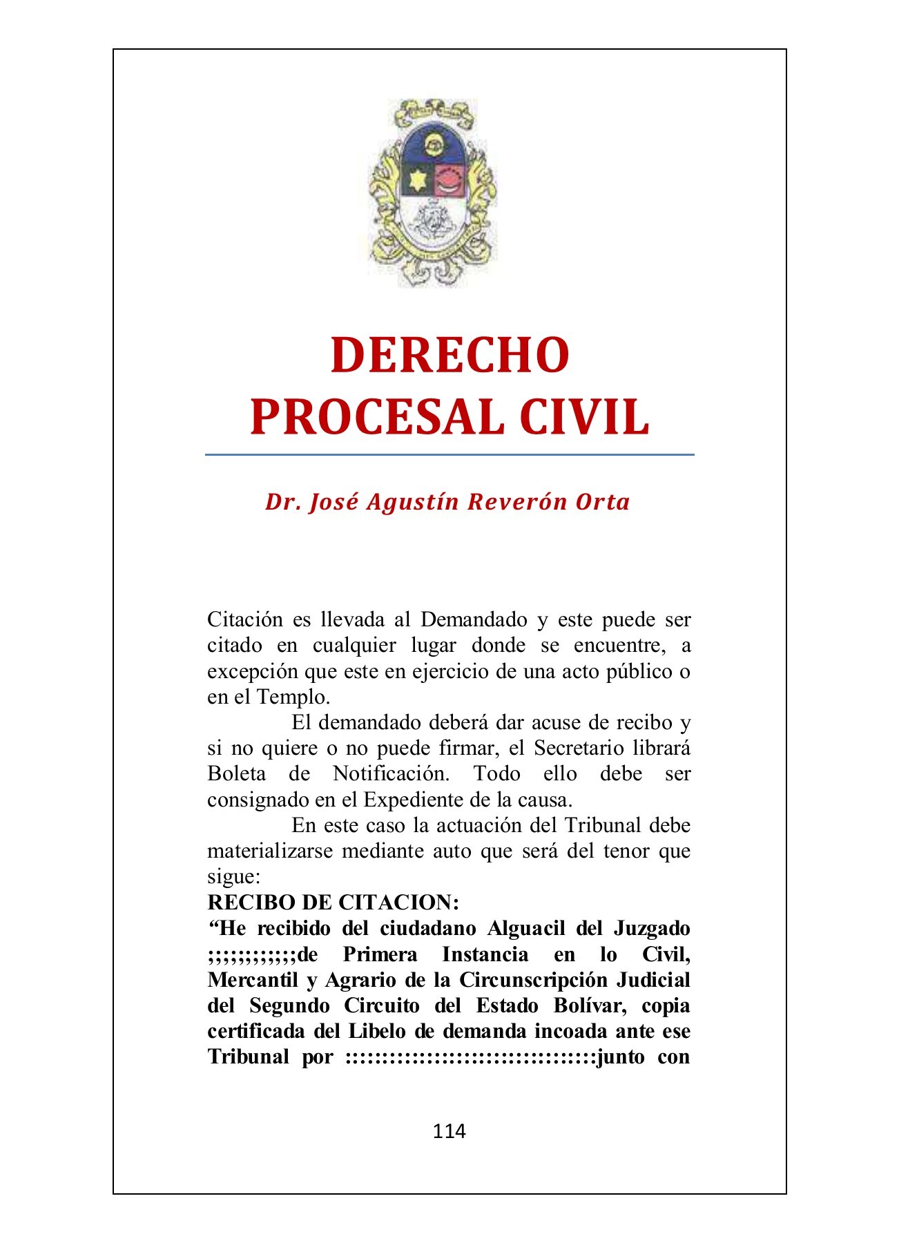 Procedimiento Ordinario Civil - reveron.jose - Página 114 | Flip PDF en ...