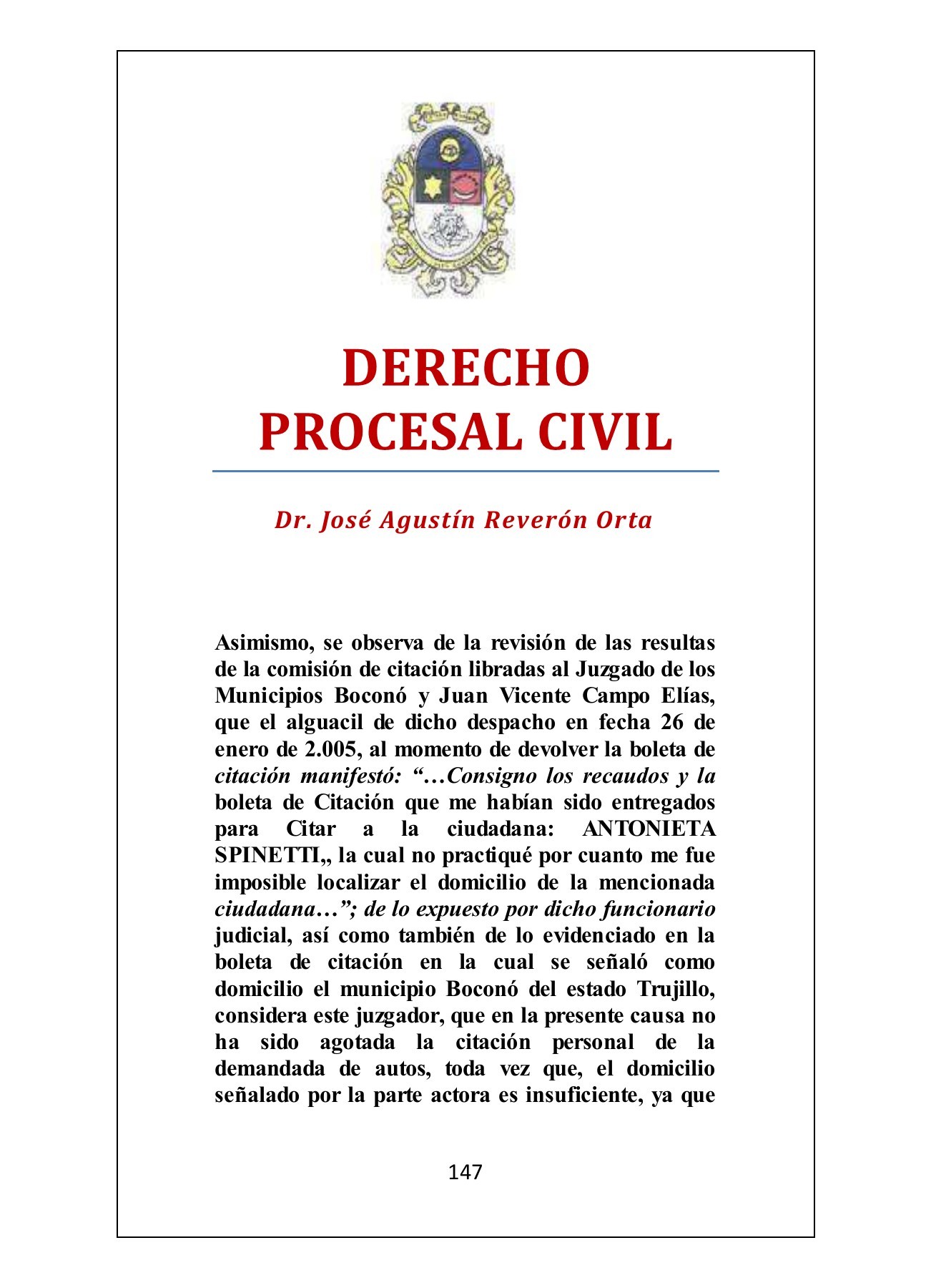 Procedimiento Ordinario Civil - reveron.jose - Página 147 | Flip PDF en ...