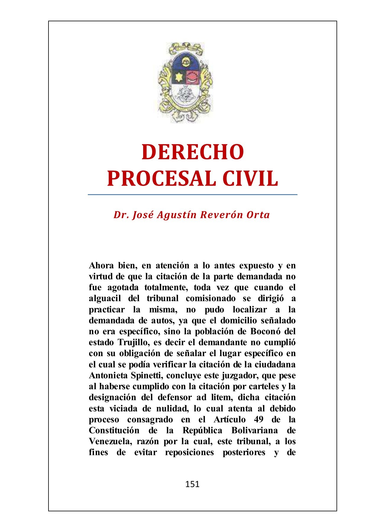 Procedimiento Ordinario Civil - reveron.jose - Página 151 | Flip PDF en ...