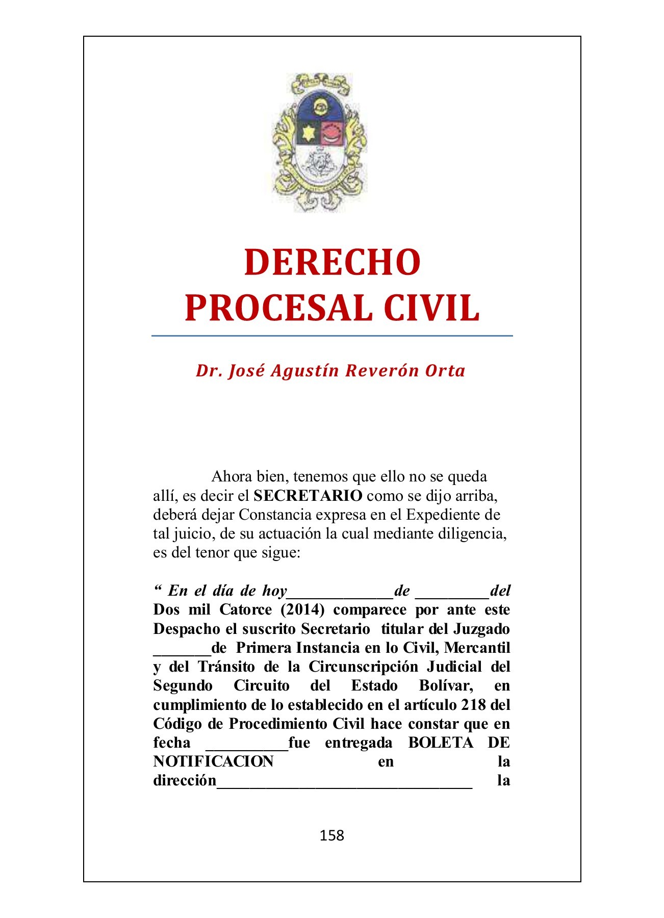 Procedimiento Ordinario Civil - reveron.jose - Página 158 | Flip PDF en ...