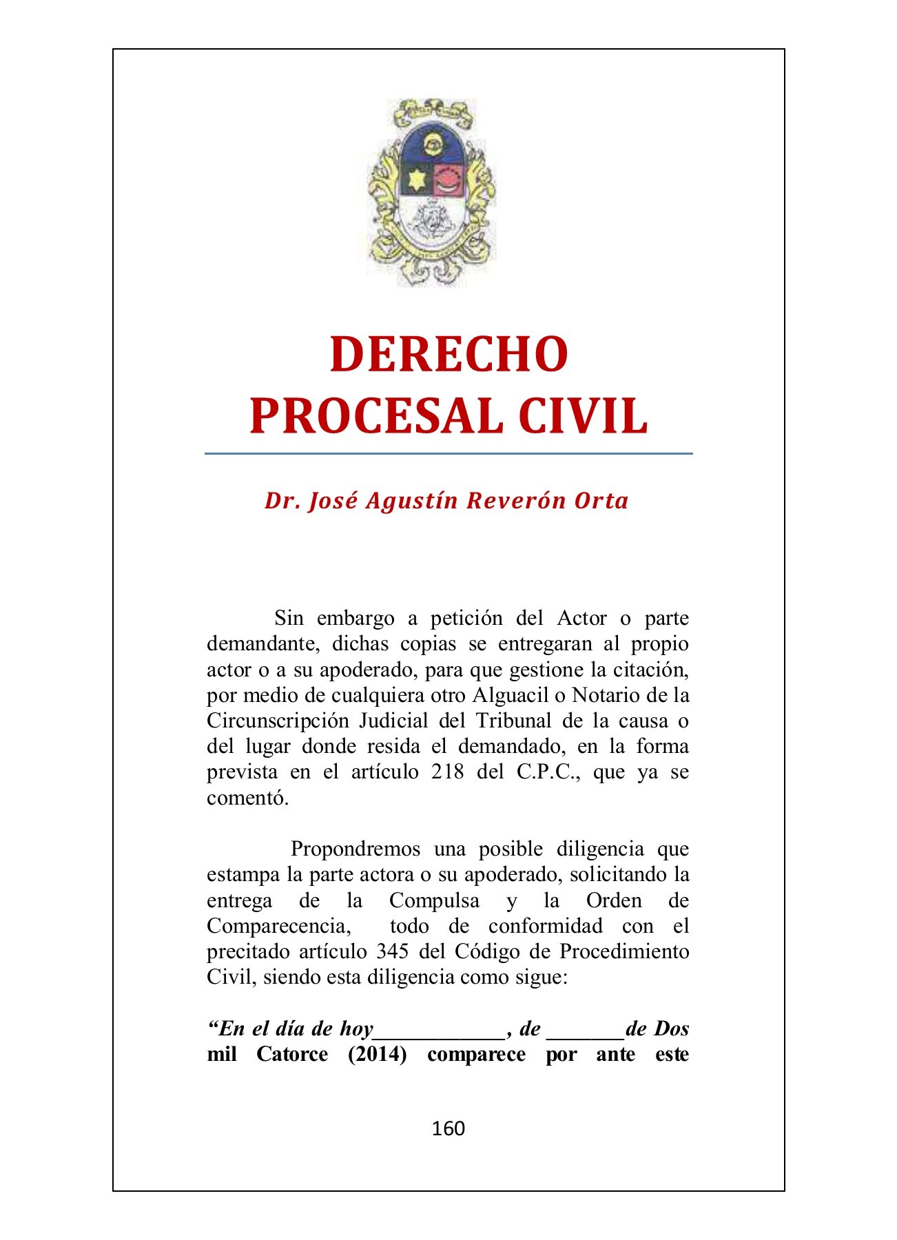 Procedimiento Ordinario Civil - reveron.jose - Página 160 | Flip PDF en ...