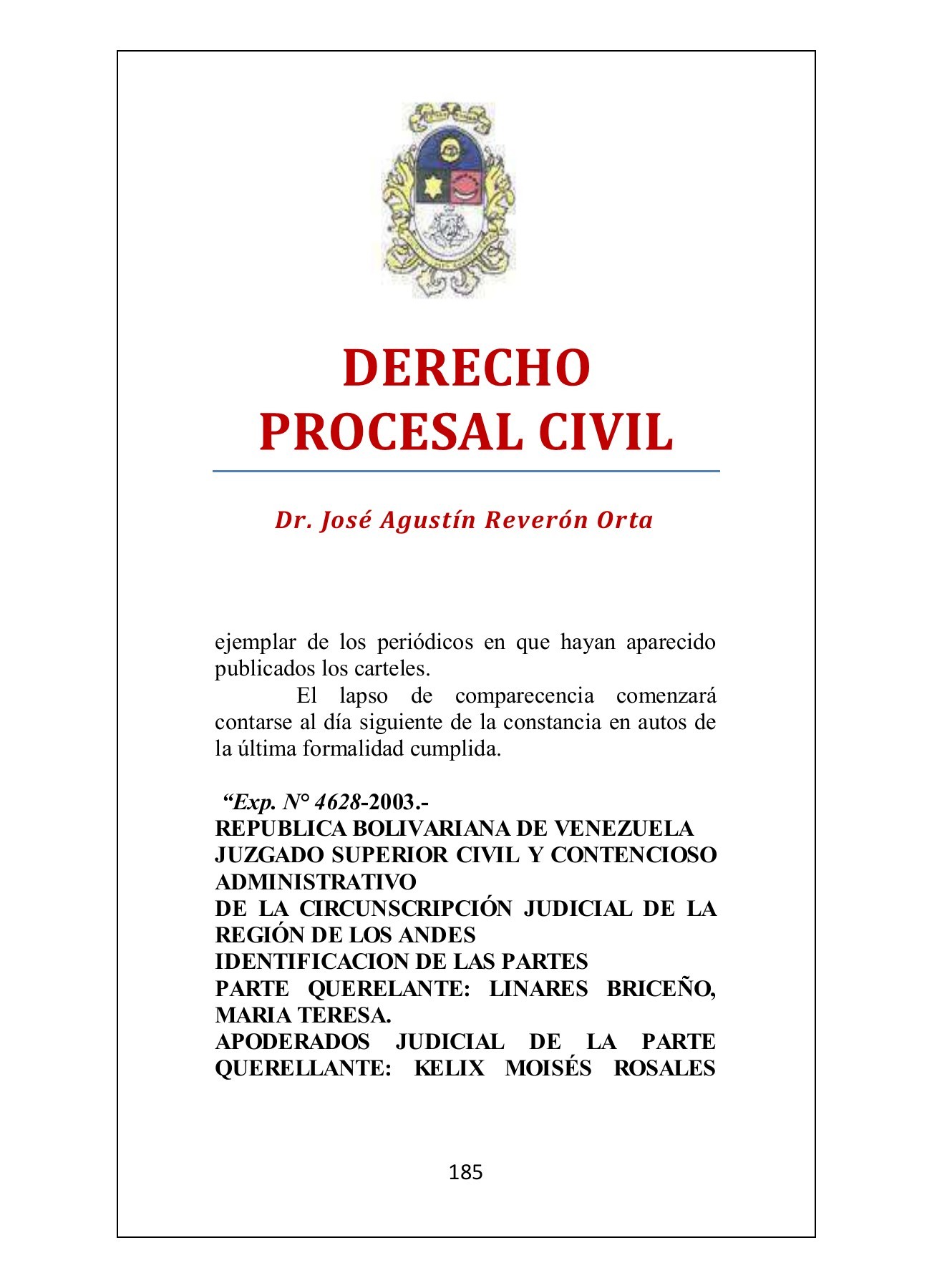Procedimiento Ordinario Civil - reveron.jose - Página 185 | Flip PDF en ...