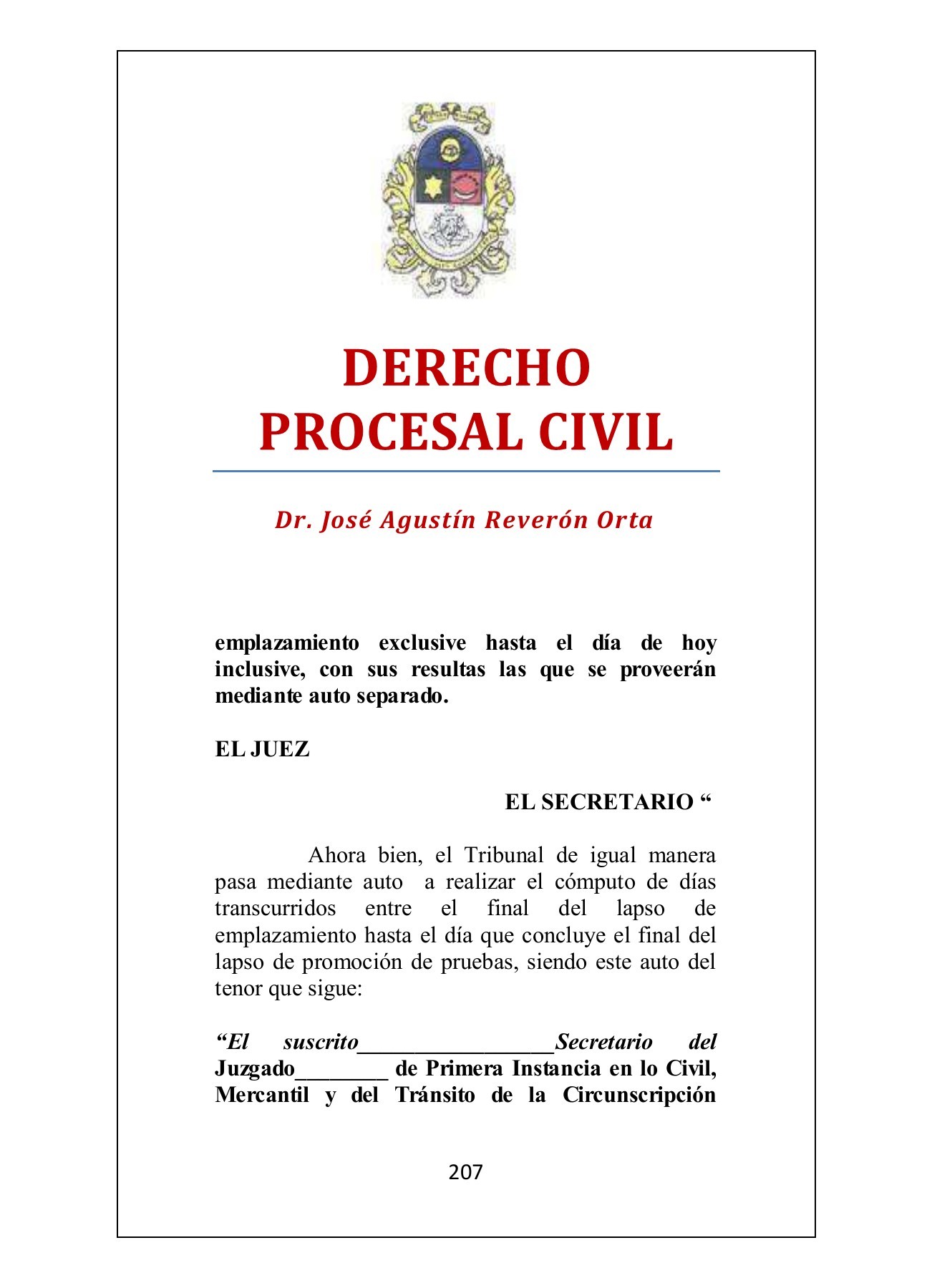 Procedimiento Ordinario Civil - reveron.jose - Página 207 | Flip PDF en ...