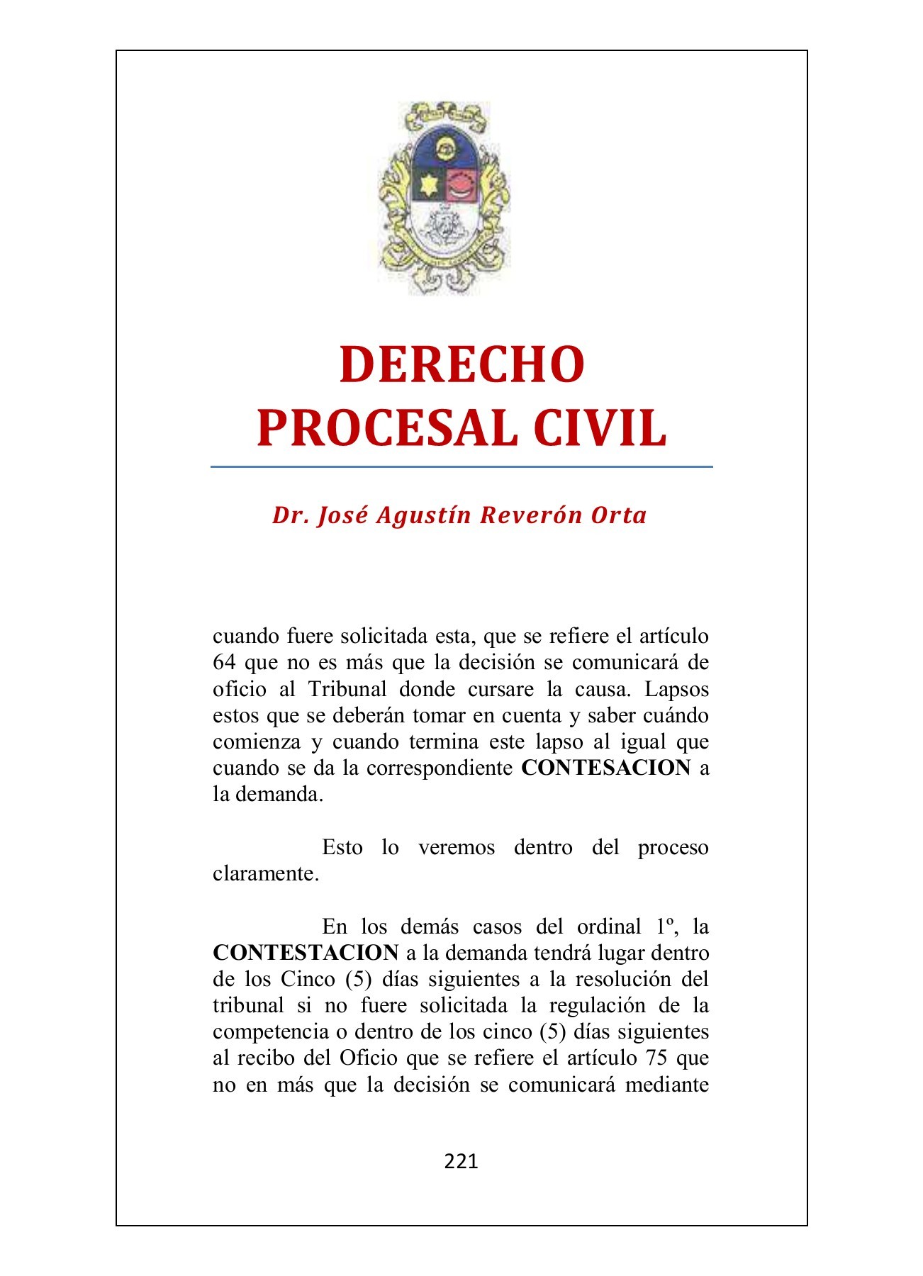 Procedimiento Ordinario Civil - reveron.jose - Página 221 | Flip PDF en ...