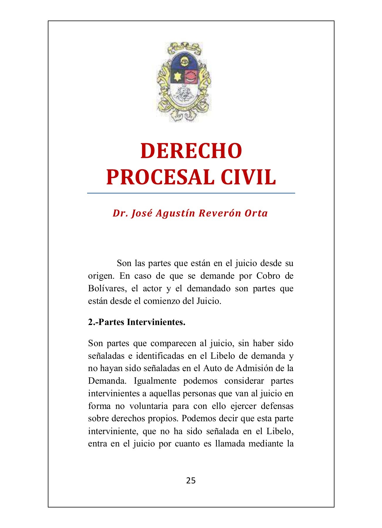 Procedimiento Ordinario Civil - reveron.jose - Página 25 | Flip PDF en ...