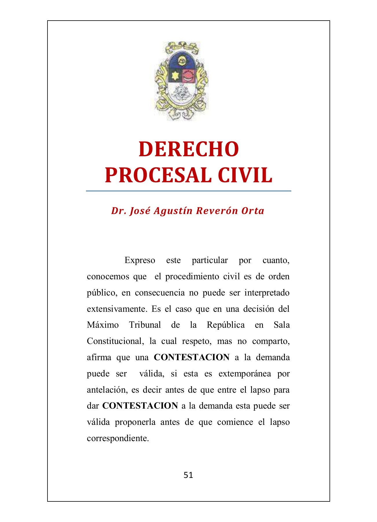 Procedimiento Ordinario Civil - reveron.jose - Página 51 | Flip PDF en ...