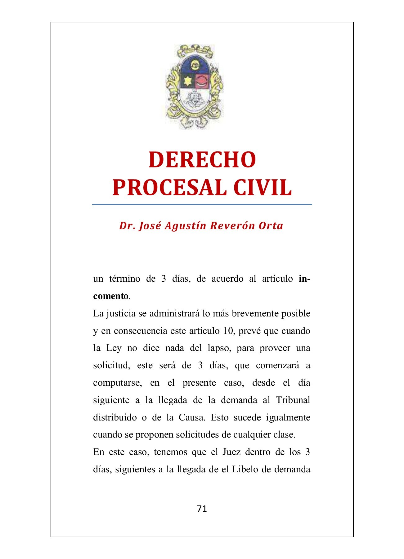 Procedimiento Ordinario Civil - reveron.jose - Página 71 | Flip PDF en ...