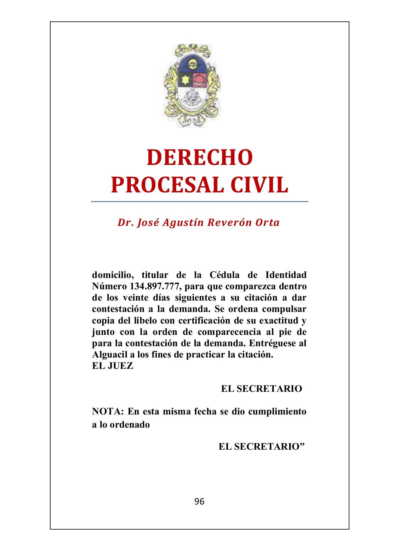 Procedimiento Ordinario Civil - reveron.jose - Página 96 | Flip PDF en ...