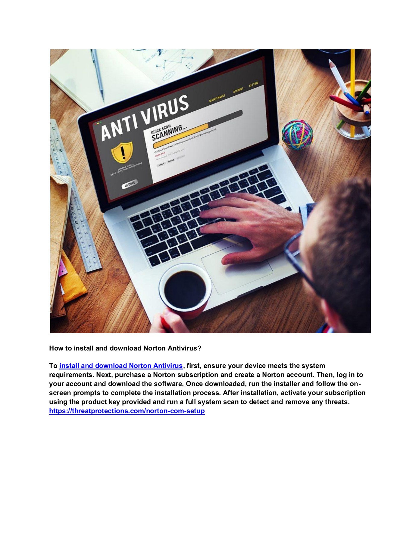 How to install and download Norton Antivirus - dean fernandes - Page 1 ...