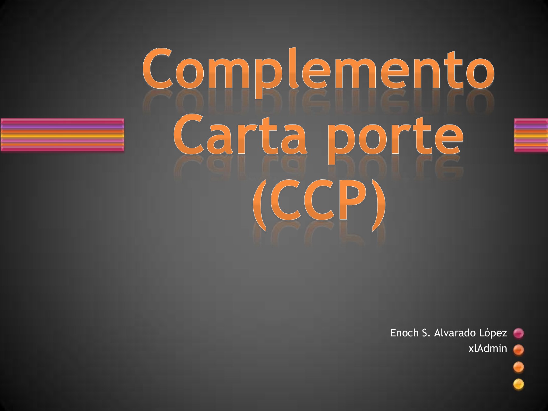 Complemento Carta porte - Enoch Alvarado - Página 1 - 32 | Flip PDF en línea | PubHTML5