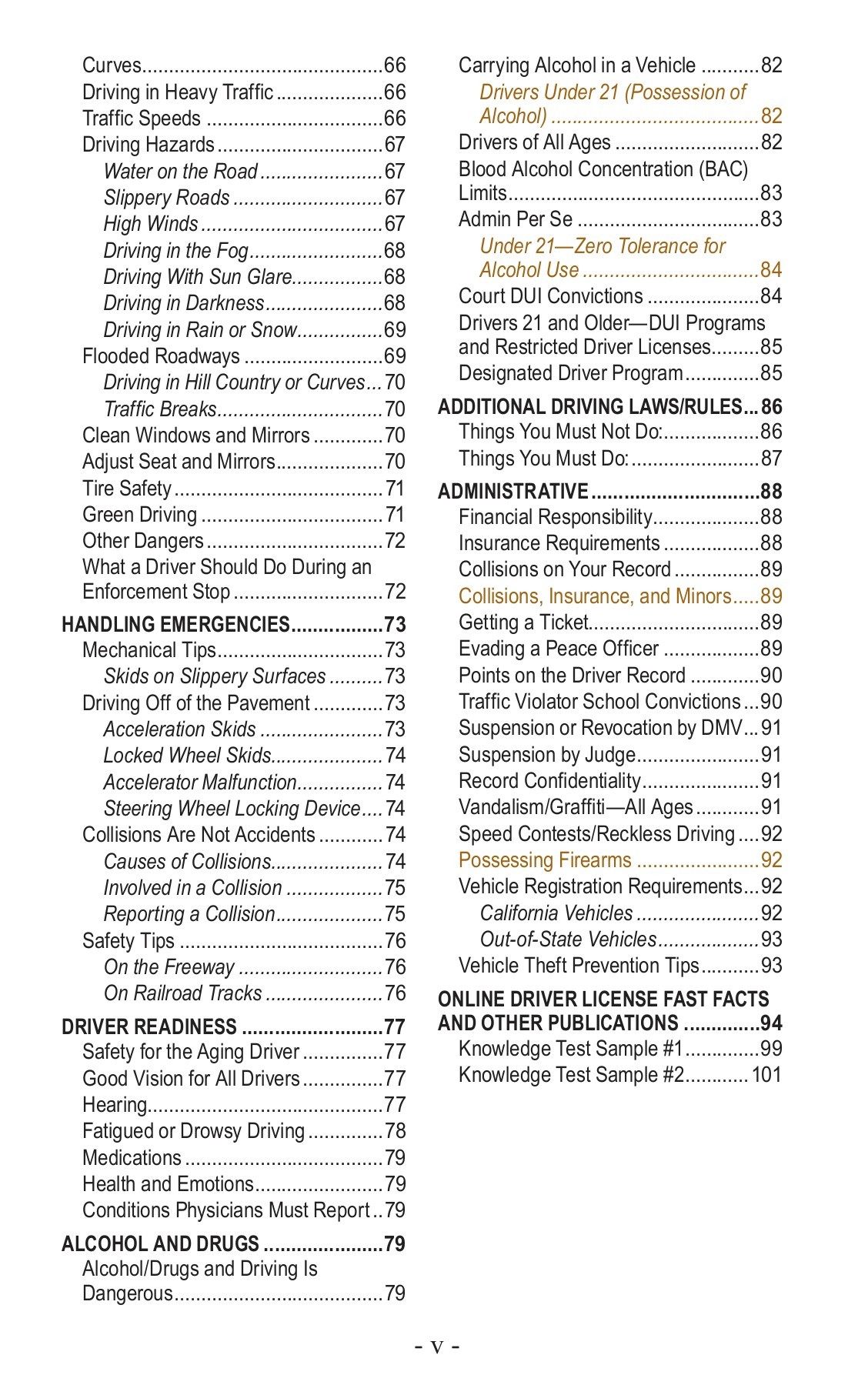 CA Driver Handbook - shuayung - Page 7 | Flip PDF Online | PubHTML5