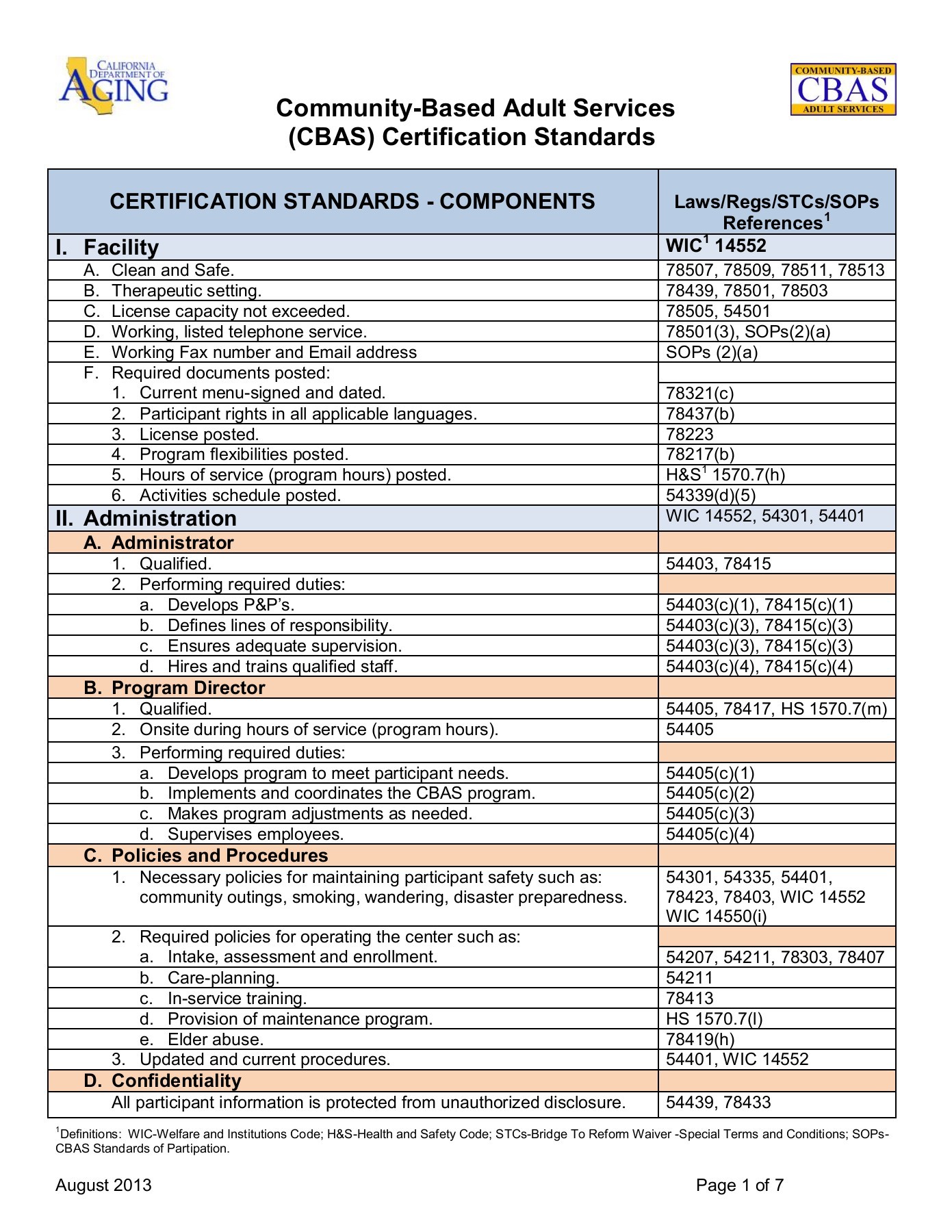 CBAS Certification Standards - shuayung - Page 1 - 7 | Flip PDF Online ...