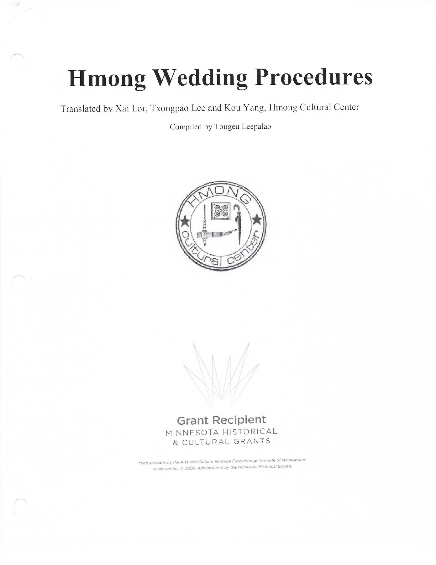 Hmong Wedding Procedures - shuayung - Page 1 - 26 | Flip PDF Online ...
