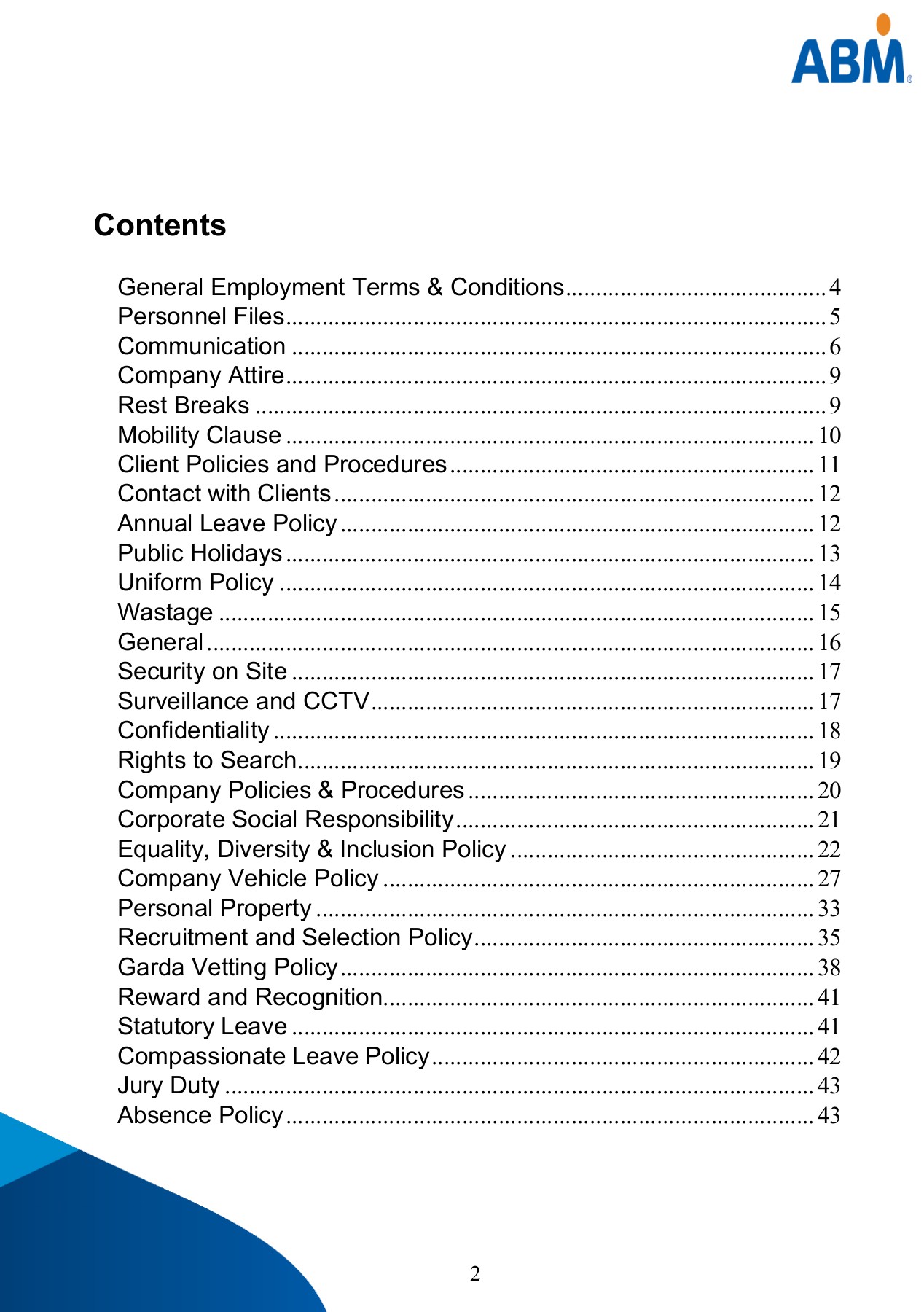 ROI Security Employee Handbook Version 1 new - sophie.toumazos - Page 2 ...