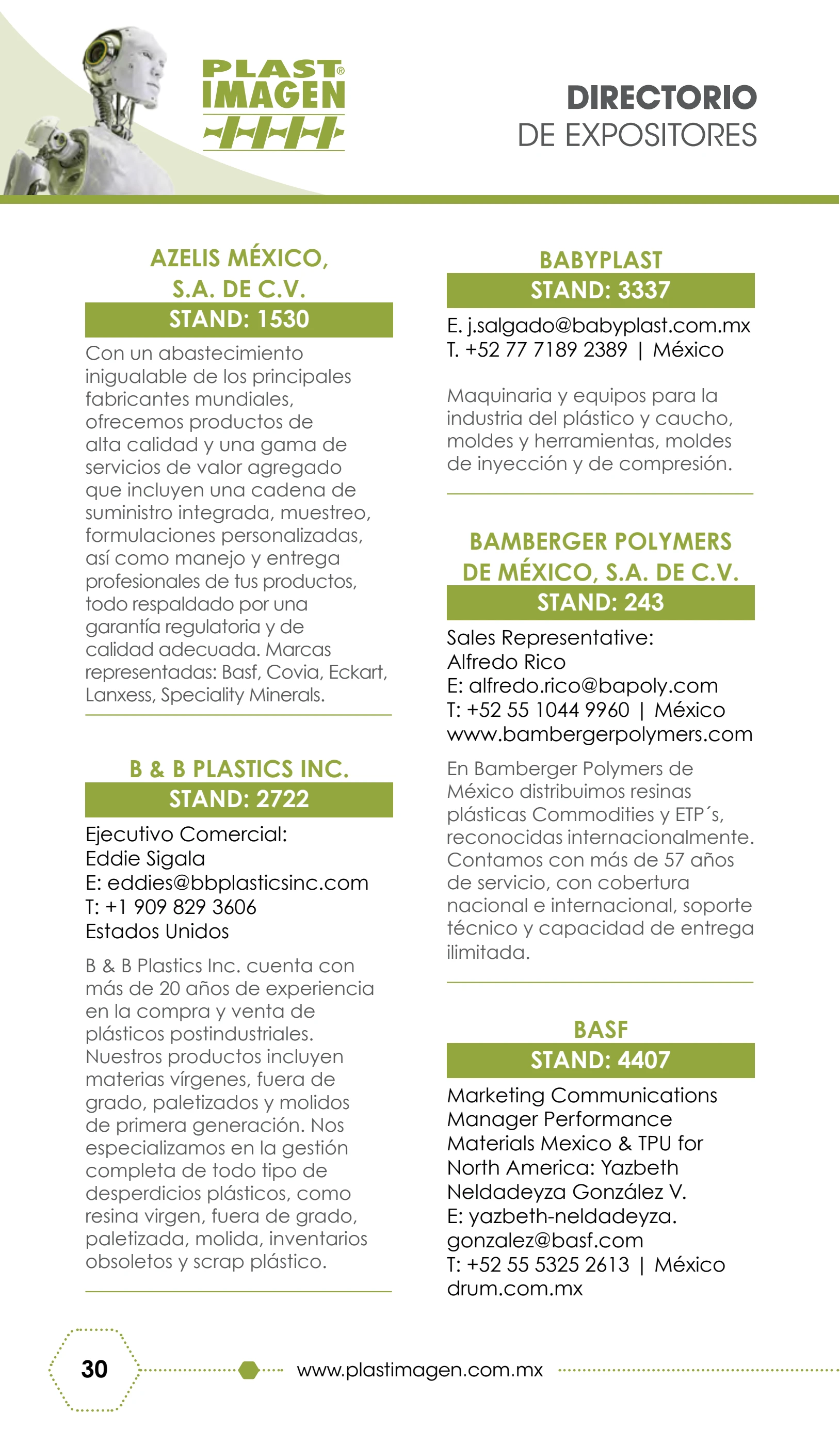 Directorio de Expositores 2025 - raul.stanford - Página 35 | Flip PDF en línea | PubHTML5