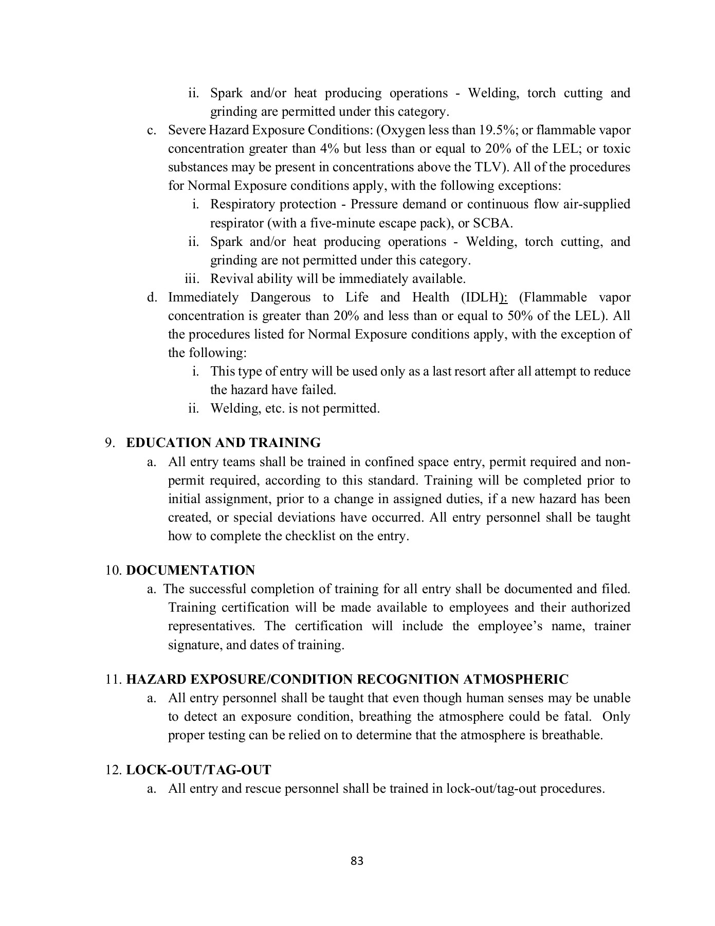 Minger Construction_SAFETY MANUAL and APPENDIX_2022 - Whitney Larson ...