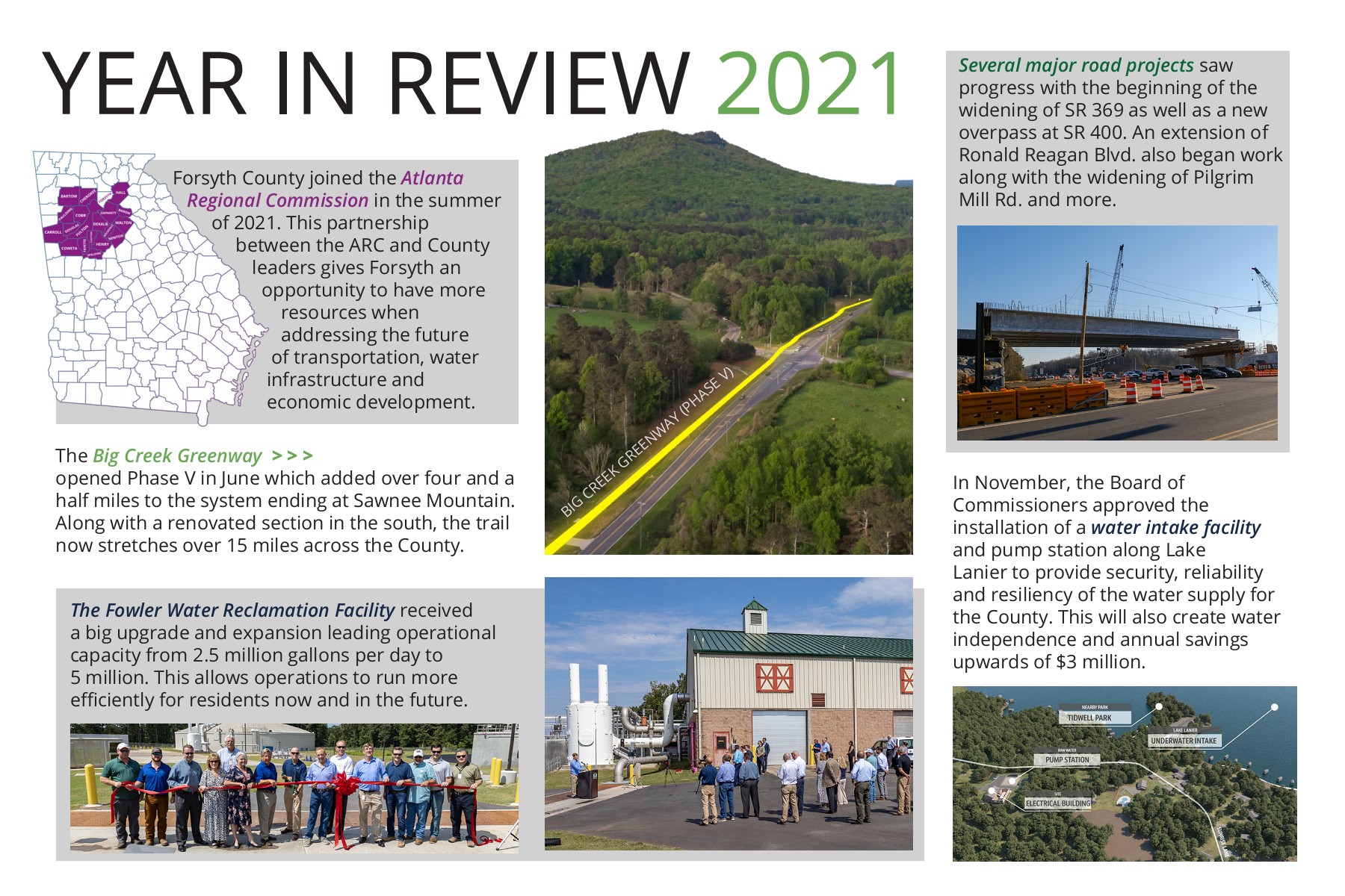 2021 County Annual Report - Forsyth County Georgia Government - Page 4 ...