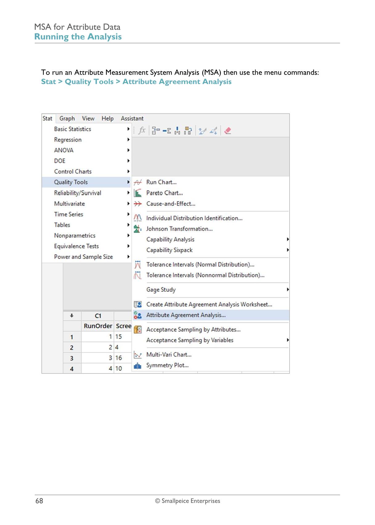 Minitab Version 19 Toolkit - Smallpeice - Page 72 | Flip PDF Online ...