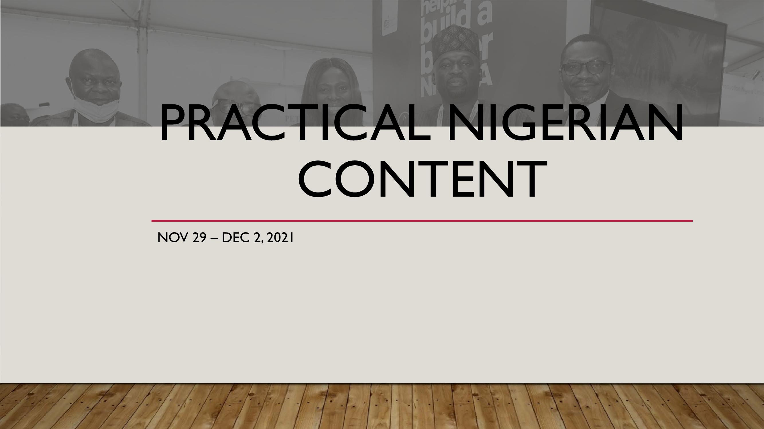 Practical Nigerian content - Nigeria LNG - Page 1 - 10 | Flip PDF ...