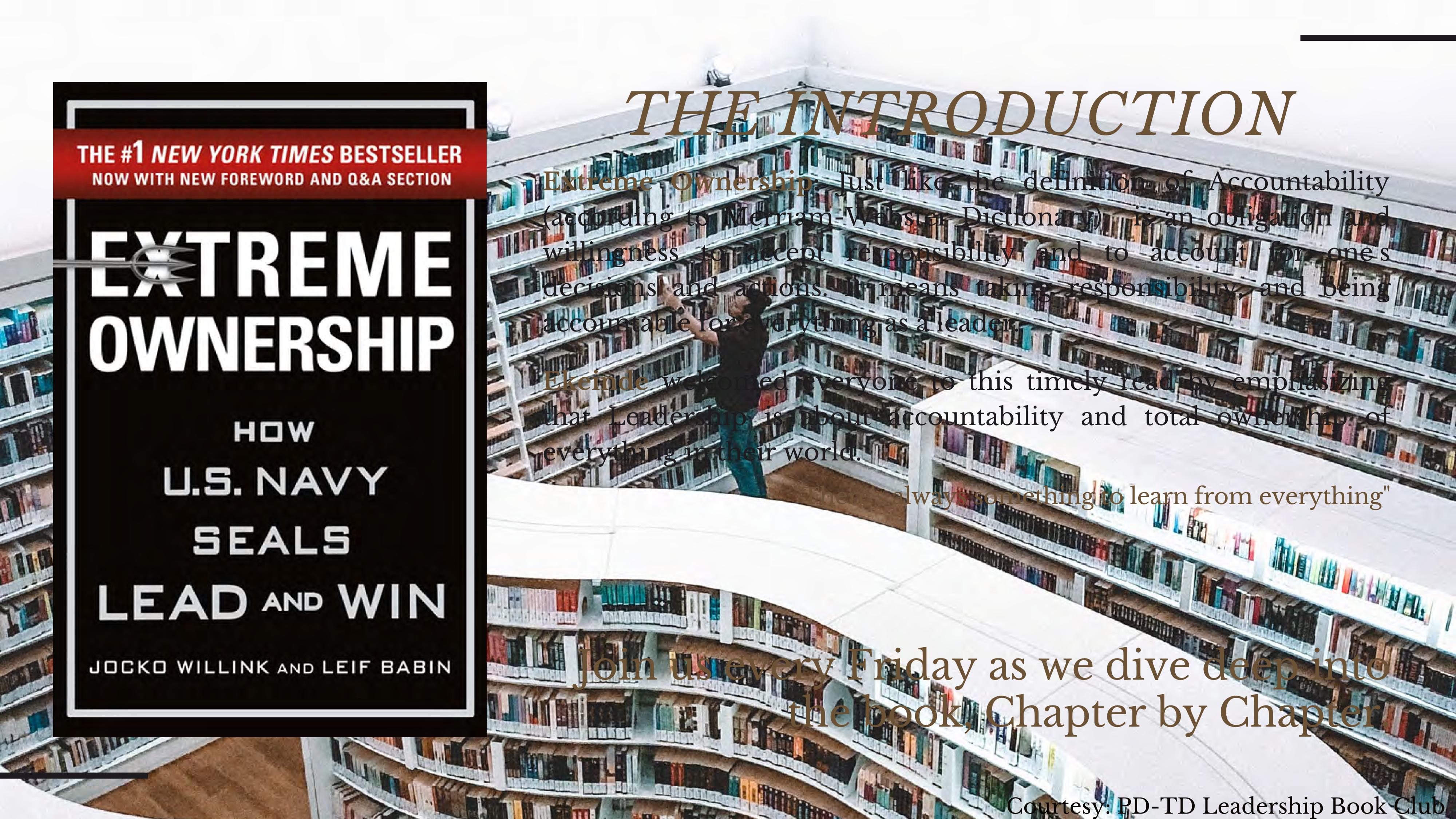 Extreme Ownership - Our Summary - Nigeria LNG - Page 1 | Flip PDF ...