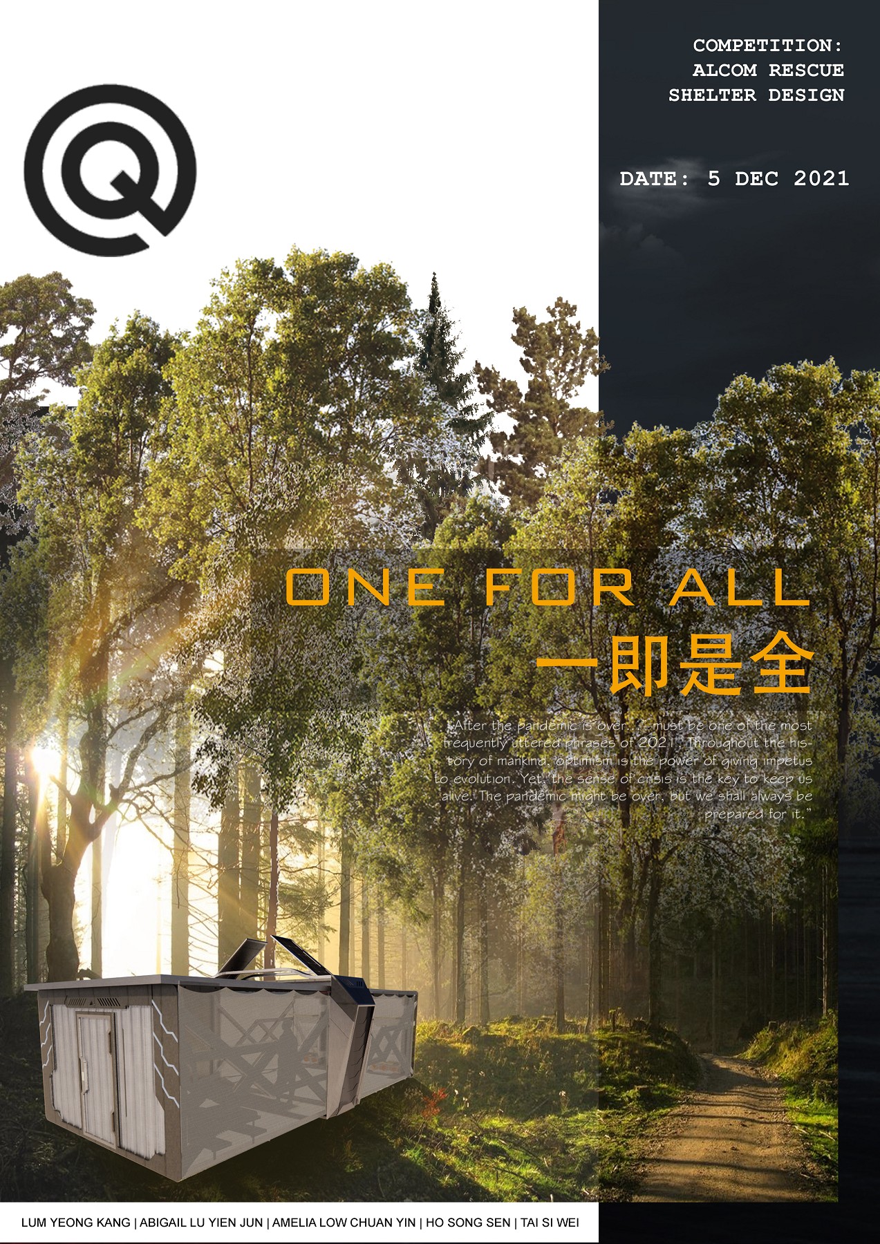 ONE FOR ALL DESIGN PROPOSAL - amelialow2307 - Page 1 - 20 | Flip PDF ...