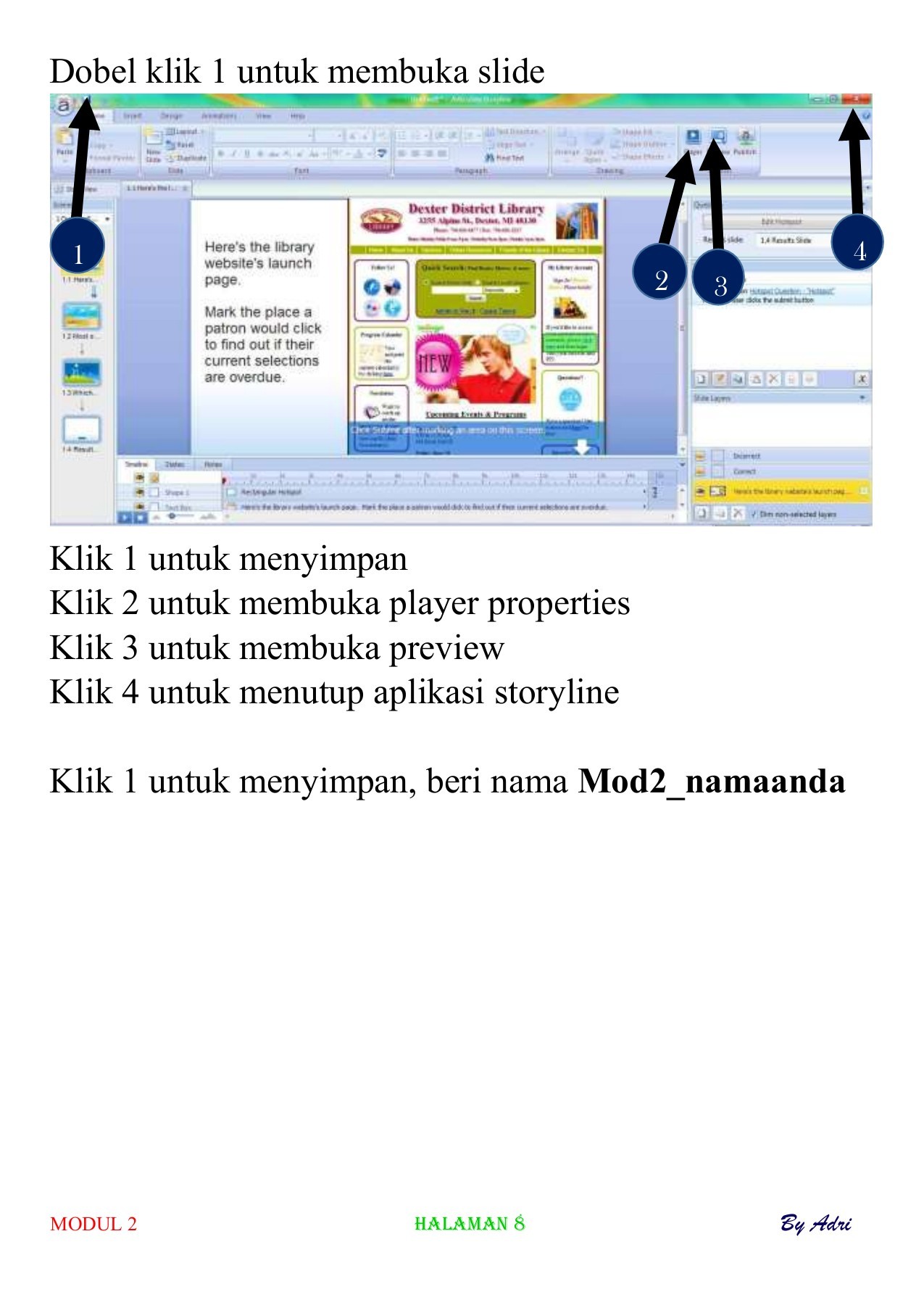 Modul 2 - adrwaru - Halaman 8 | PDF Online | PubHTML5