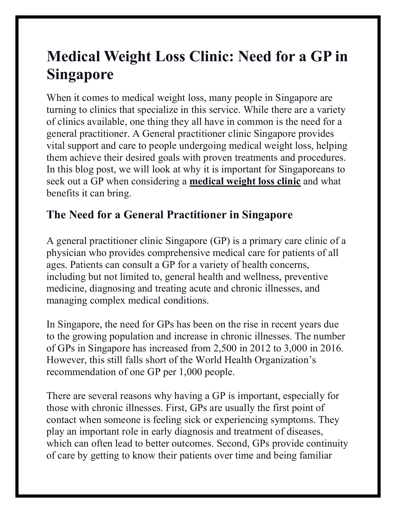 Medical Weight Loss Clinic - good professional - Page 1 - 4 | Flip PDF ...