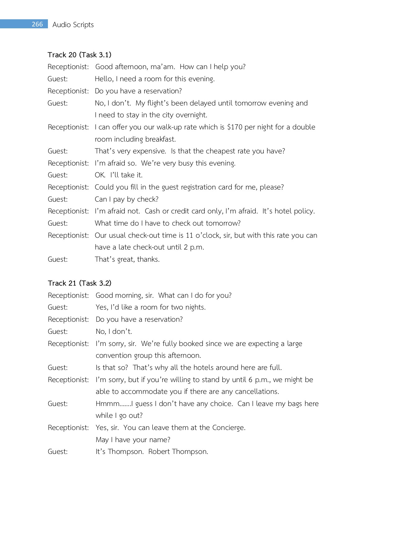 English for Hotel Staffs - sengsavanhinstitute - Page 277 | Flip PDF ...