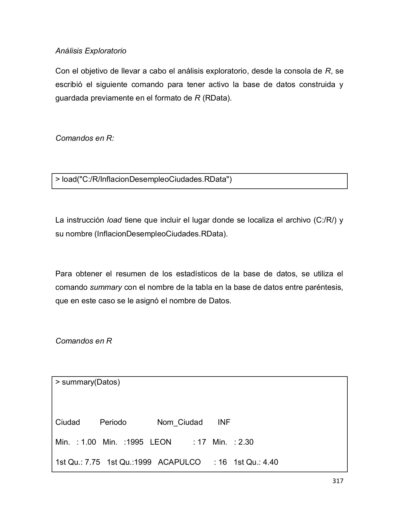 Econometria aplicada con R - Pablo Moreno - Páxina 317 | PDF en liña | PubHTML5