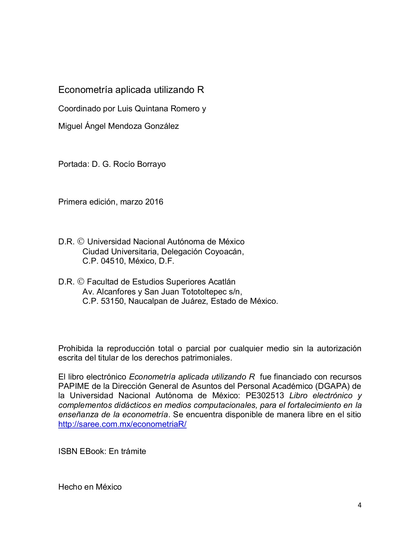 Econometria aplicada con R - Pablo Moreno - Páxina 4 | PDF en liña | PubHTML5