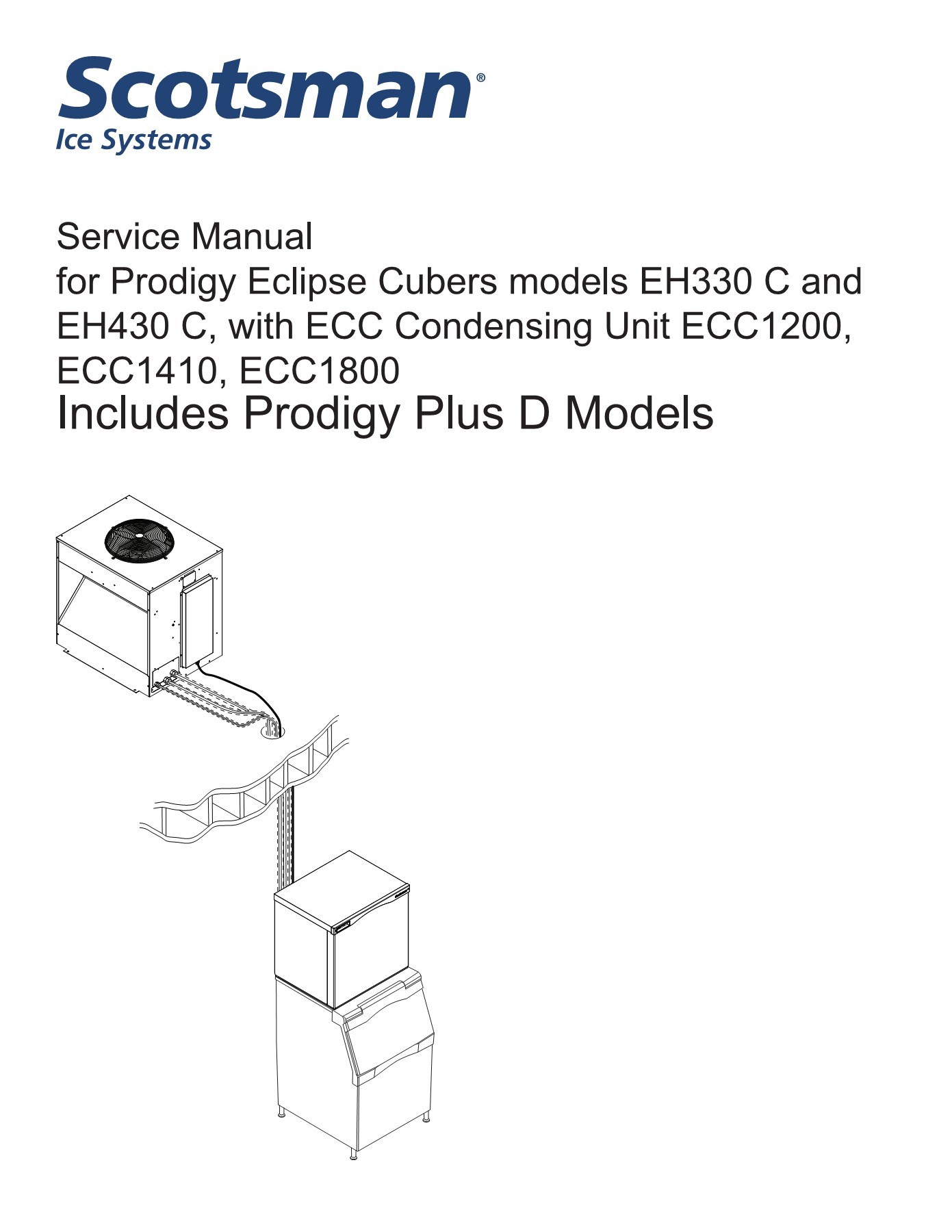Service Manual - EH330 C and D, EH430 C and D, with ECC Condensing Unit ...