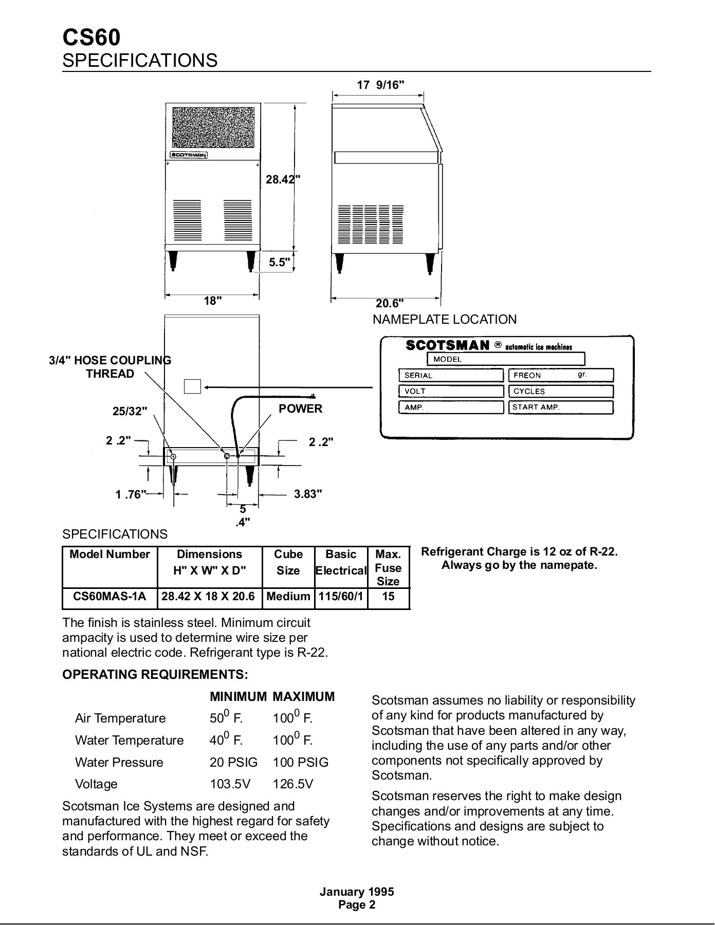Service Manual - CS60 - Scotsman®LATAM - Page 2 | Flip PDF Online ...