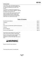 Service Manual - HD150 - Scotsman®LATAM - Page 1 - 11 | Flip PDF Online | PubHTML5