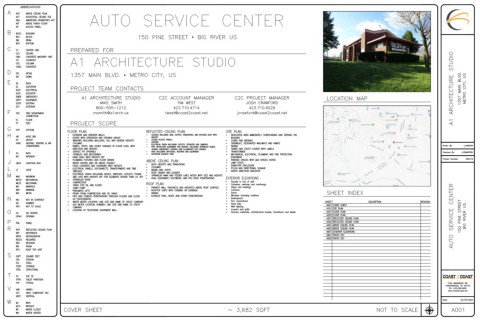 202216 Auto Service Center DWG