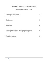 MYUNITEXDIRECT.COM USER GUIDE - Unitex Direct - Page 1 - 8 | Flip PDF ...