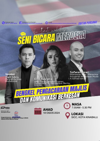 Seni Bicara Merdeka — Bengkel Pengucapan Awam (Pengacaraan Majlis ...