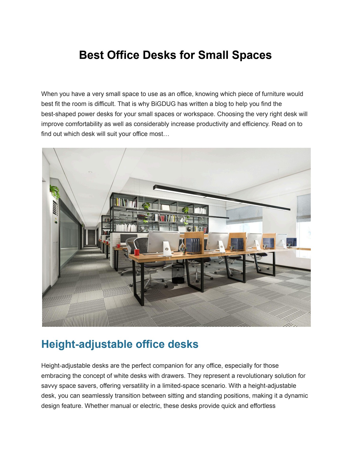 Best Office Desks for Small Spaces - Used Office Furniture - Page 1 - 3 | Flip PDF Online | PubHTML5