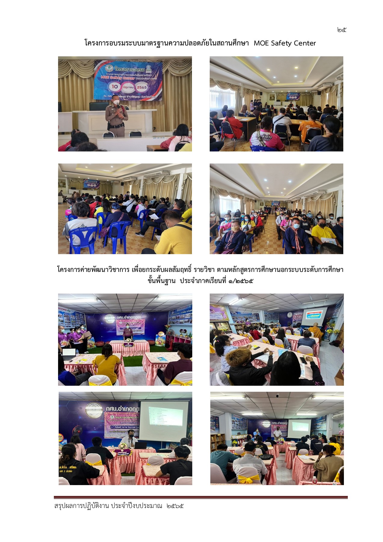 สรุปงานประจำปี 2565 - maanee7 - หน้าหนังสือ 28 | พลิก PDF ออนไลน์ | PubHTML5